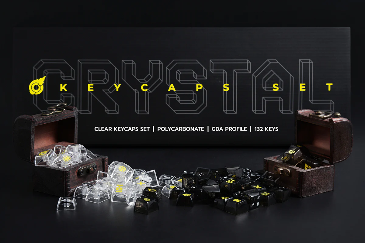 KEYCAPS LOGA CRYSTAL SET PROFILE GDA 132 DIAMOND | Advice จ.สุรินทร์ ...