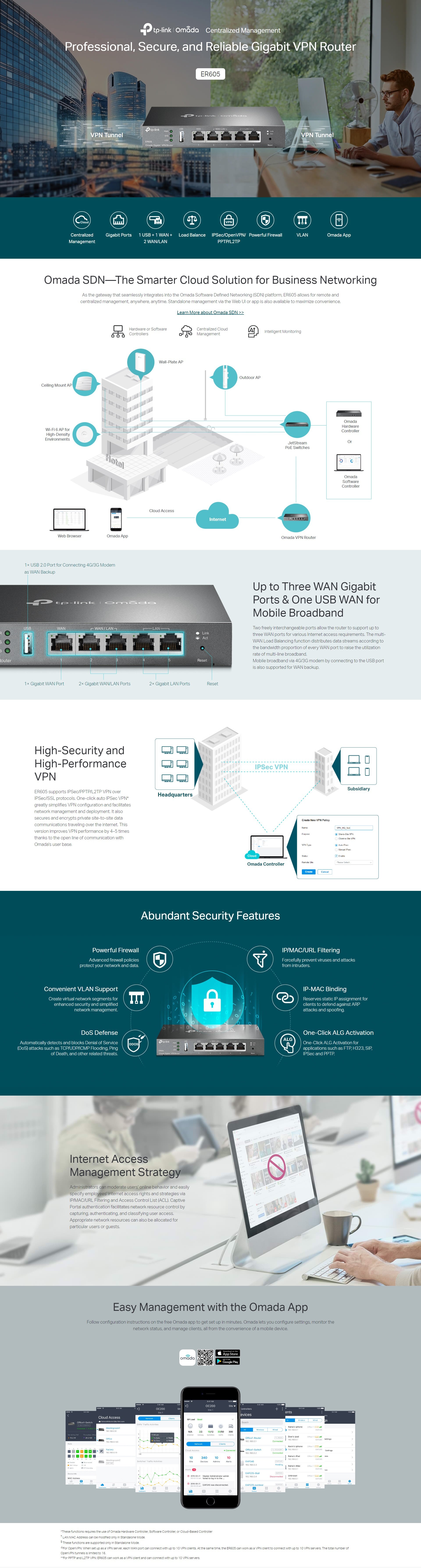 VPN Router TP-LINK (ER605) Gigabit | Advice จ.นครสวรรค์ สาขา U062 ...