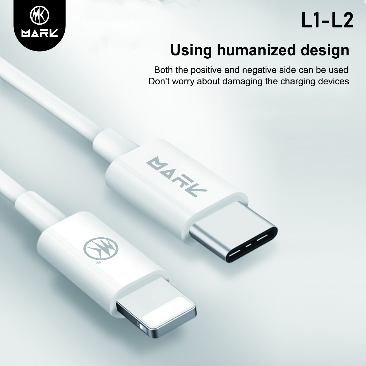2M Cable Type-C To iPhone MARK (L2PD) White | Advice จ.ตรัง สาขา U090 ...