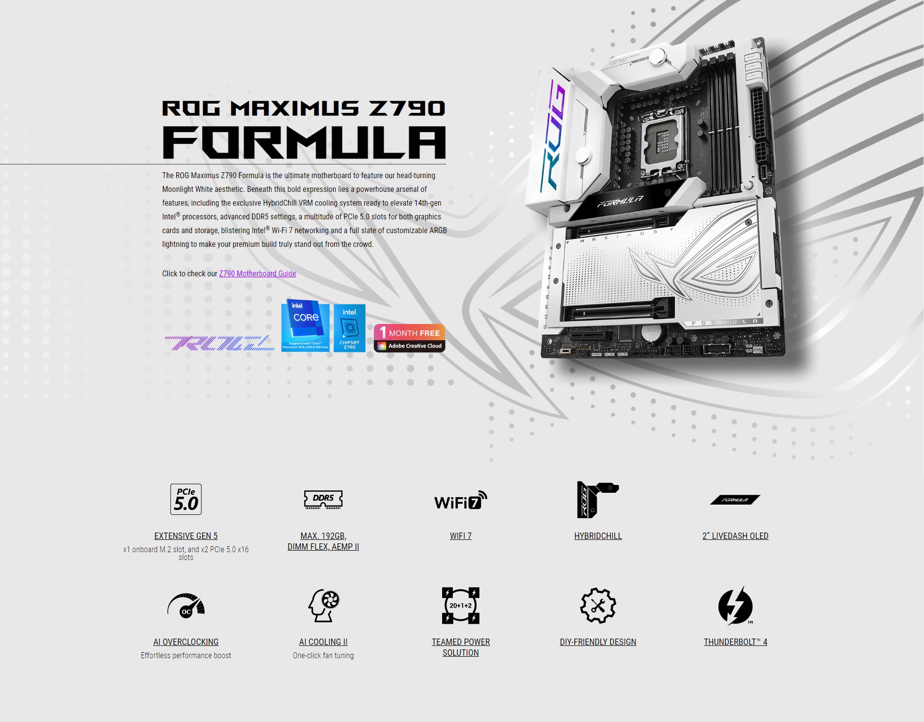 (1700) ASUS ROG MAXIMUS Z790 FORMULA (DDR5) | Advice สาขา A001 (ถนนมหาราช)