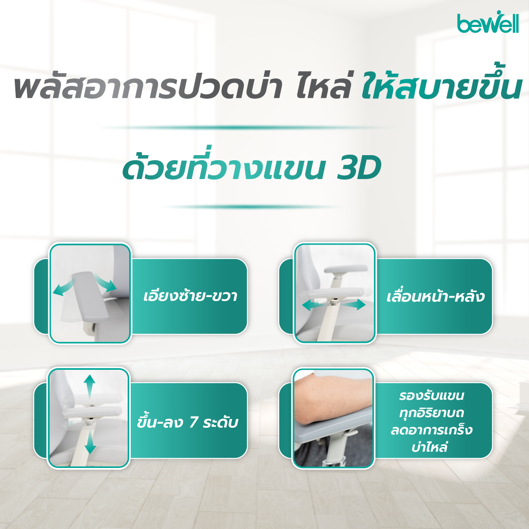 CHAIR BEWELL ERGONOMIC FOSTER PLUS | Advice จ.จันทบุรี สาขา A001 (ใกล้ ...