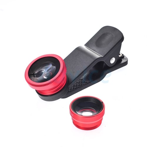 CLIP LENS 'Universal' Black/Red