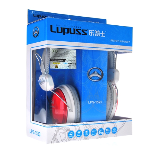 HeadSet 'Lupuss' LPS-1523 (Red)