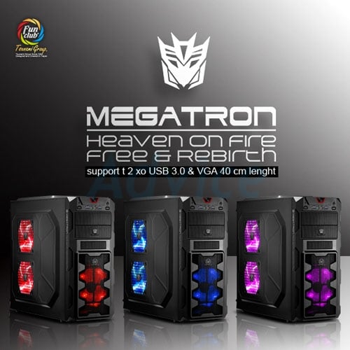 ATX (NP) Tsunami Megatron (Black/Purple)