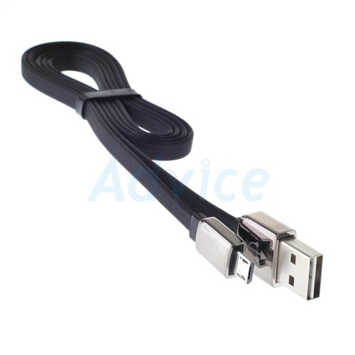 Cable USB To Micro USB (1M,หอม) 'Remax' BK