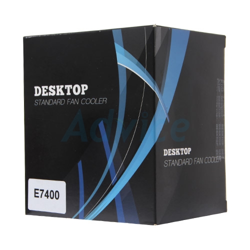 CPU CORE 2 DUO E7400 + Fan (Box-Desktop)