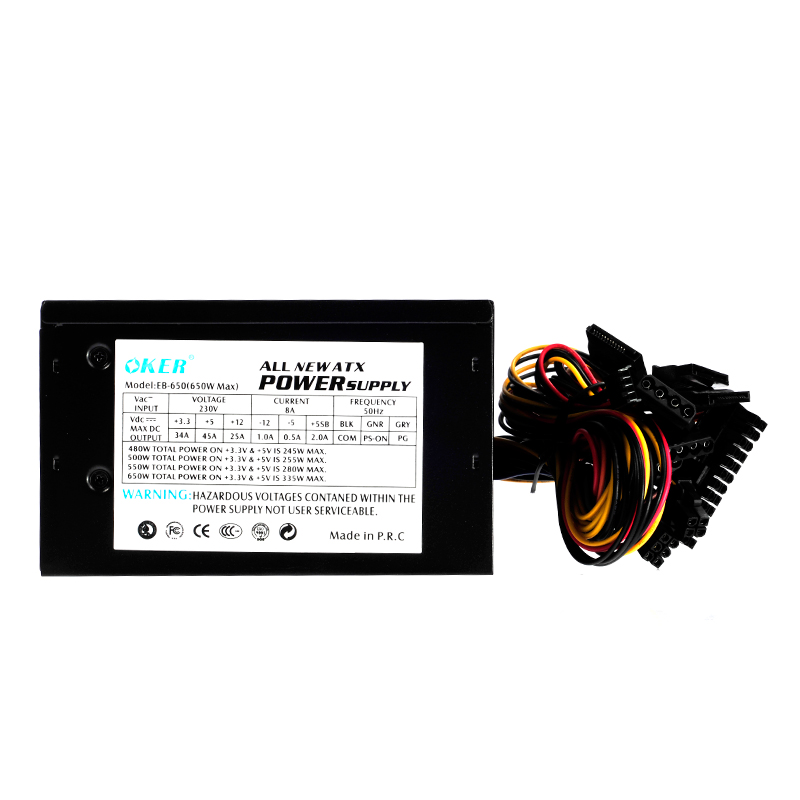 POWER SUPPLY 650W OKER EB-650