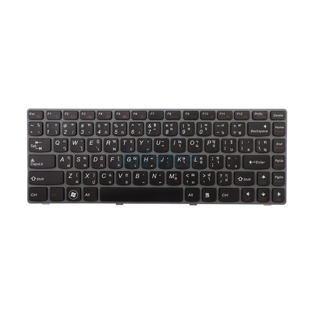 Keyboard LENOVO IdeaPad Z460 (Black) 'PowerMax' (สกรีนอังกฤษ) | Advice ...