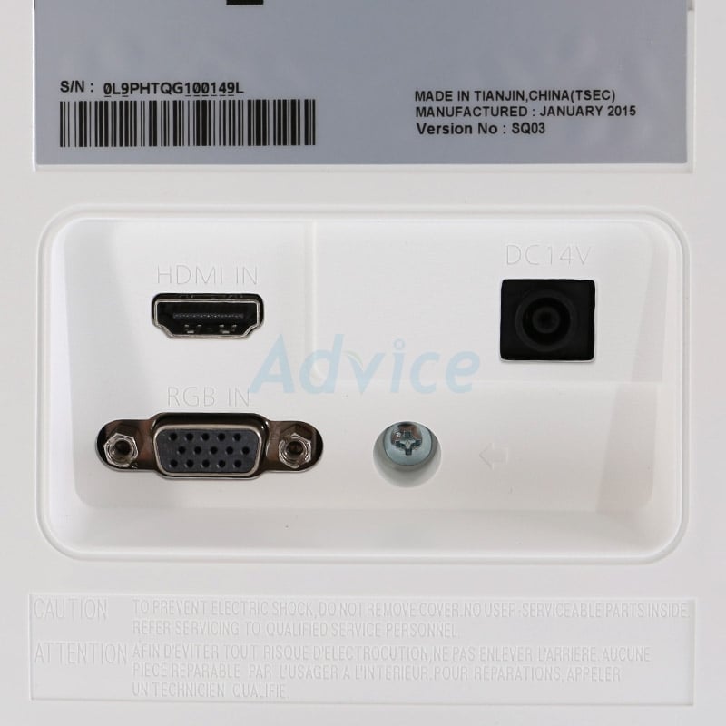 Monitor 23.6'' SAMSUNG (S24D360HL/XT+ HDMI ) W