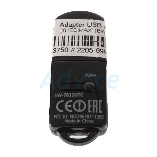 Adapter USB AC600 'EDIMAX' (EW-7811UTC)