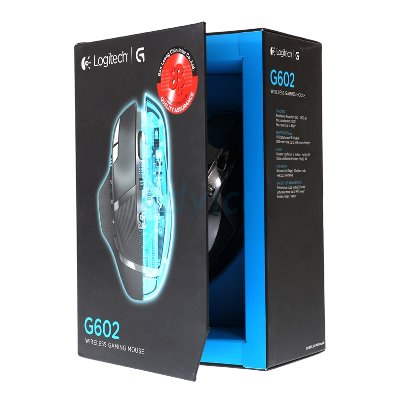 W-OPT.LOGITECH (G602) Gaming Black