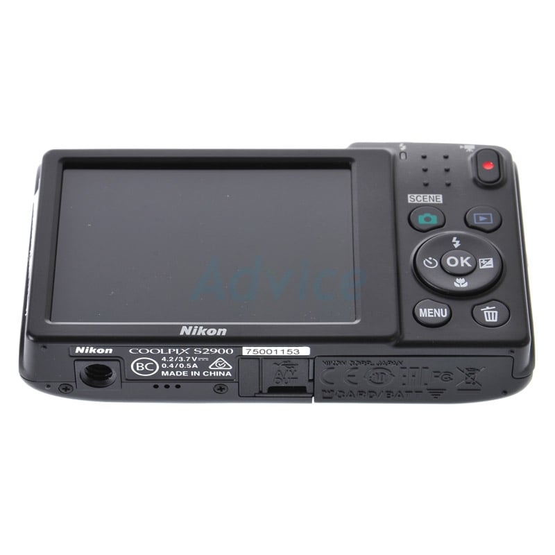 Digital Camera Nikon(CoolPix S2900) Black + SD 4 GB.