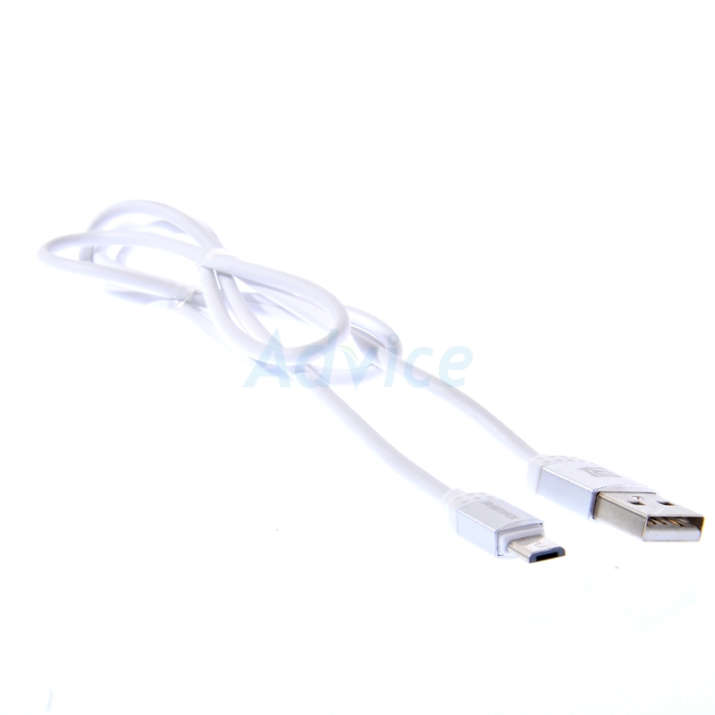 Cable USB To Micro USB (1M,Lovely) 'Remax' Silver