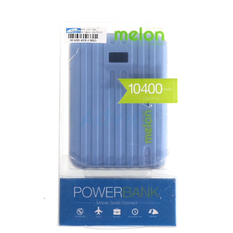 P-BANK LCD 10400 mAh 'Melon' (MLPB-003) Blue