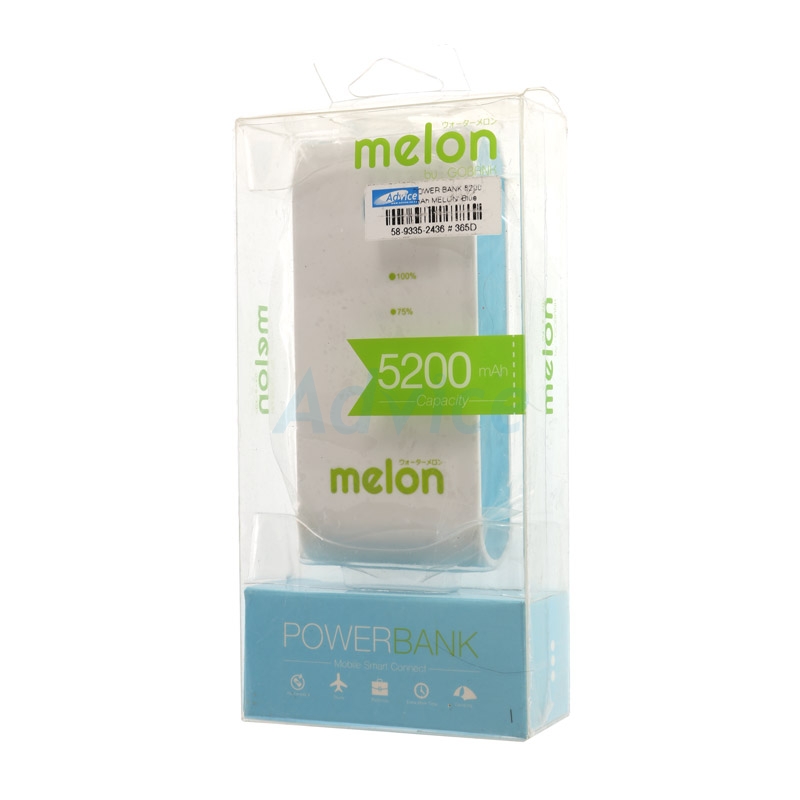 P-BANK 5200 mAh 'Melon' Blue