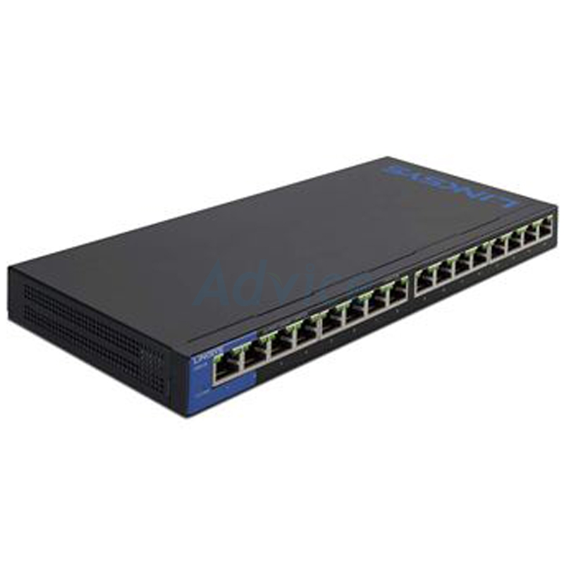 Gigabit Switching Hub LINKSYS (LGS116P-AP) 16 Port (8 Port PoE)