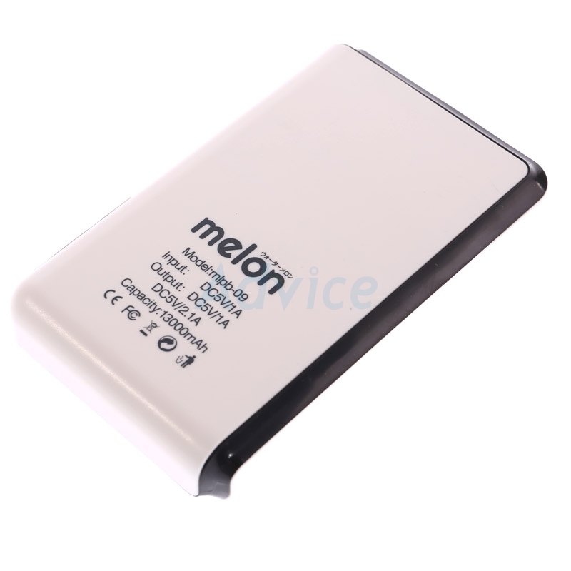 P-BANK 13000 mAh 'Melon' (MLPB-009) Wh-Bk