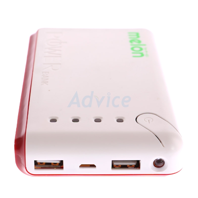 P-BANK 13000 mAh 'Melon' (MLPB-009) Wh-Rd