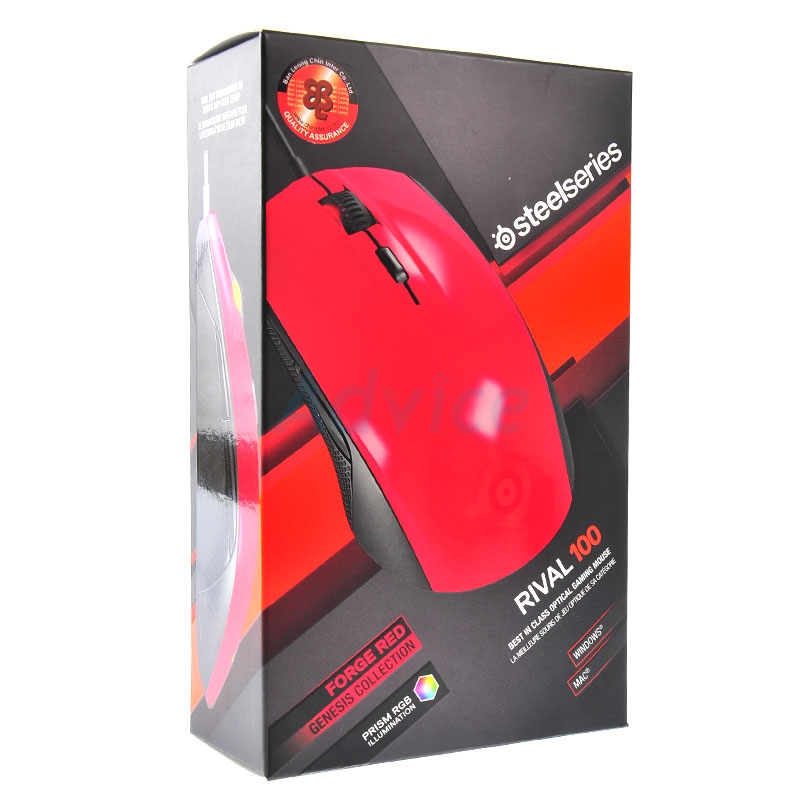 OPT.Steelseries Rival 100 Red