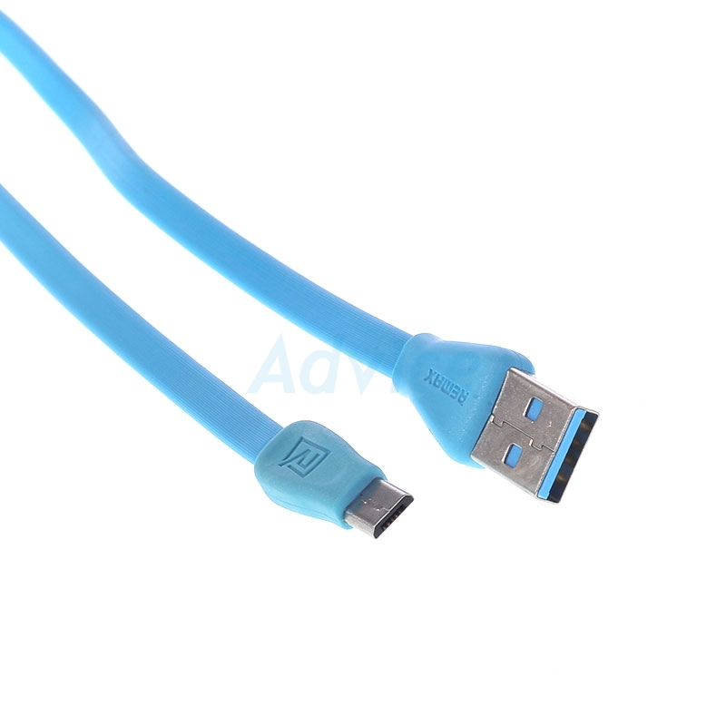 Cable USB To Micro USB (1M,028M) 'Remax' Blue
