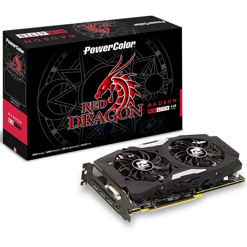 AMD RX 470/4GB Power Color (OC,D5,)