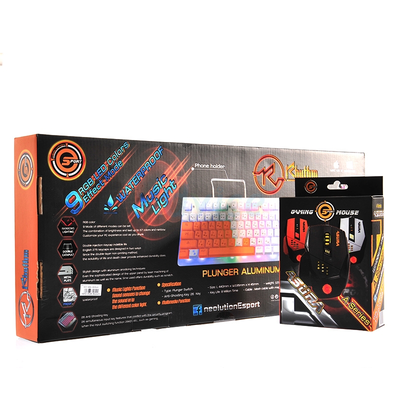 Set Combo Neolution E-Sport (KB Rhythm + ASURA white)