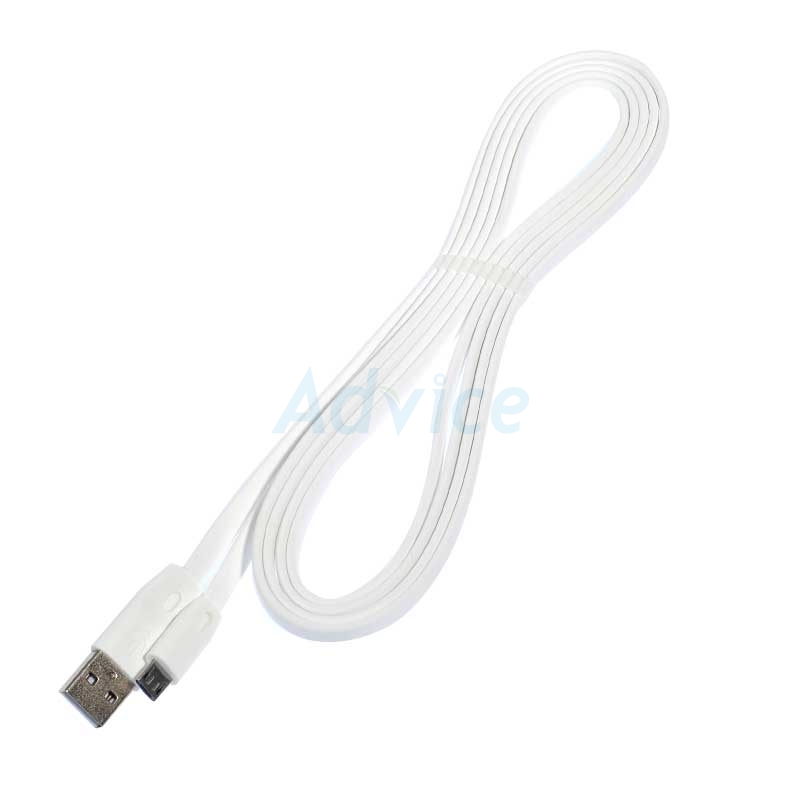 Cable USB To Micro USB (2M,Full Speed) 'REMAX' White