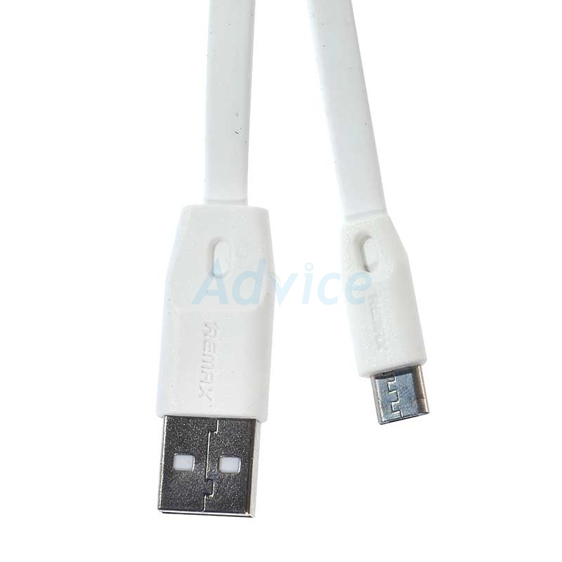 Cable USB To Micro USB (2M,Full Speed) 'REMAX' White