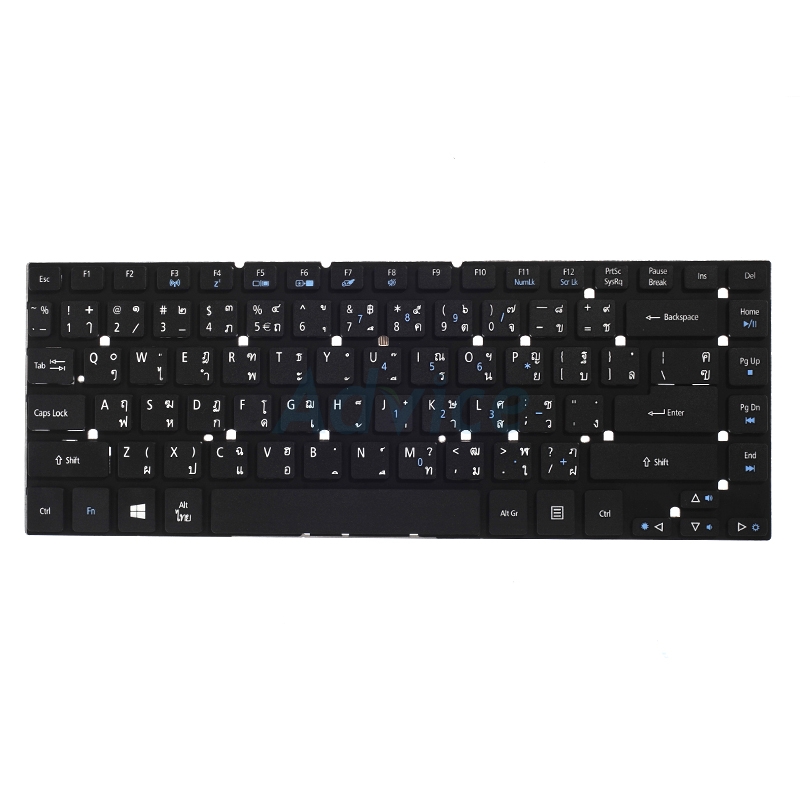 Keyboard ACER E5-471 (Black) 'Threeboy' (สกรีนไทย-อังกฤษ) | Advice จ. ...