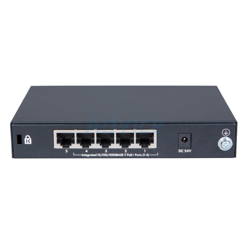 Gigabit Switching Hub HP 1420 5G PoE+ (32W) (JH328A) 5 Port PoE