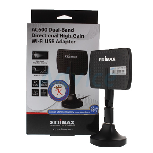 Adapter USB AC600 'EDIMAX' (EW-7811DAC) High Gain