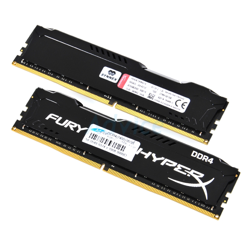 DDR4(2400)16GB (8GBX2) (C15FB) 'Kingston' Hyper-X 'Ingran/synnex'