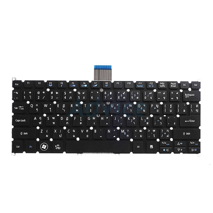 Keyboard ACER Aspire V5-122 (Black) 'SkyHorse' (สกรีนไทย-อังกฤษ ...