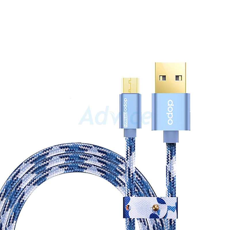 Cable USB To Micro USB (1M,D-03C) DOPO Blue