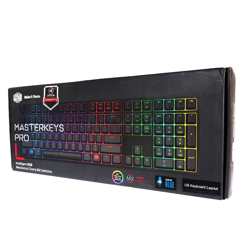 KB CM Masterkey Pro L RGB (Blue-Sw)
