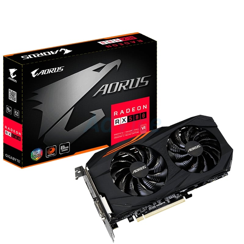 AMD RX 580/8GB Gigabyte AORUS (OC,D5)*