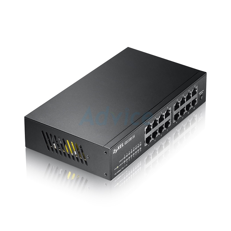 Gigabit Switching Hub 16 Port ZYXEL GS1100-16 (8)
