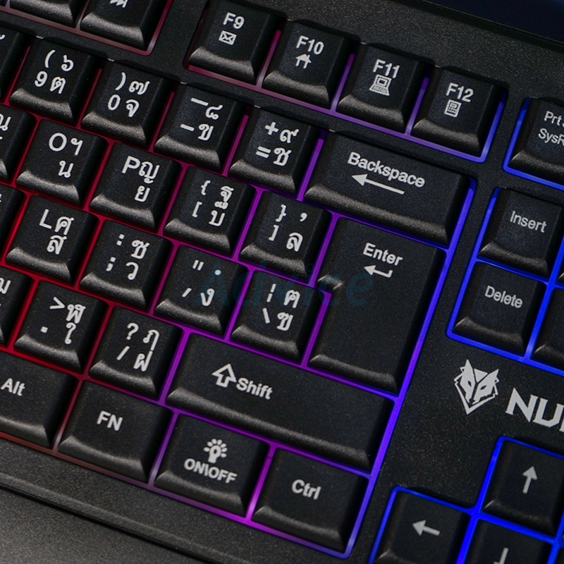 K/B USB NUBWO (NK-12) BLACK 'ZORZA'