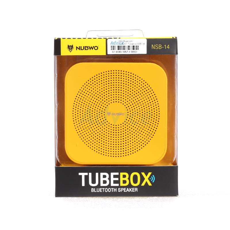 SPK Bluetooth 'NUBWO' Tubebox NSB-14 (Yellow)