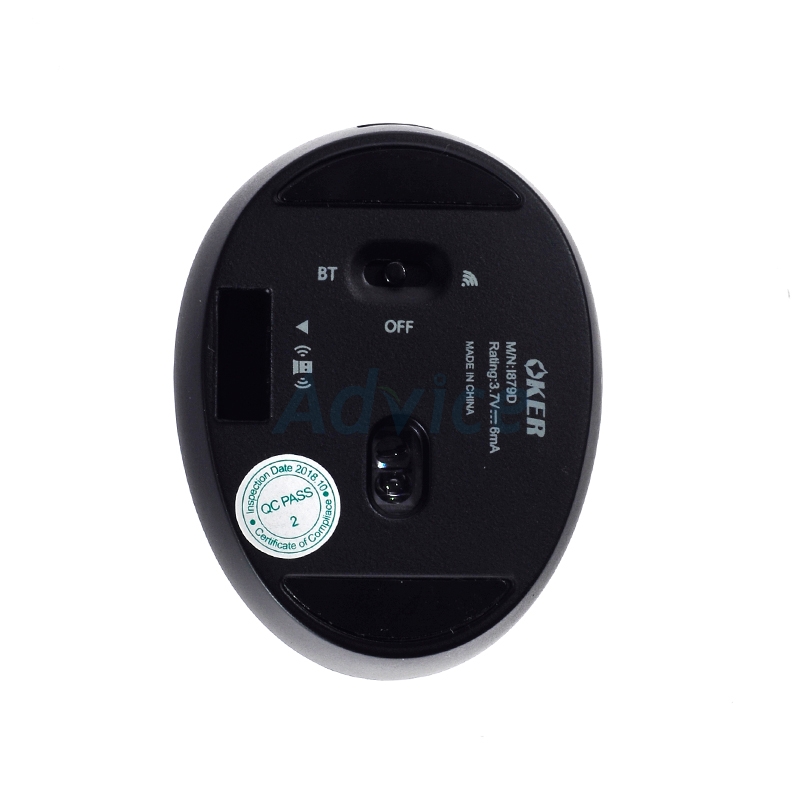 MULTI MODE OPT.OKER (I-879) BLACK (เมาส์ไข่)