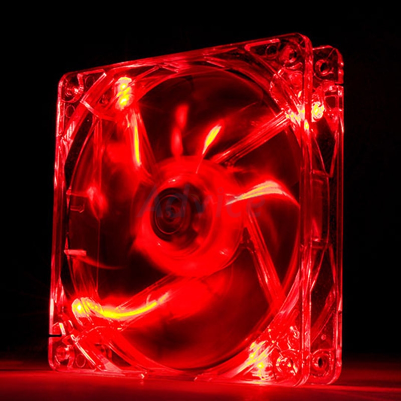 FAN CASE '12cm' Thermaltake Pure 12 (Red-Led) [CL-F019-PL12RE-A]