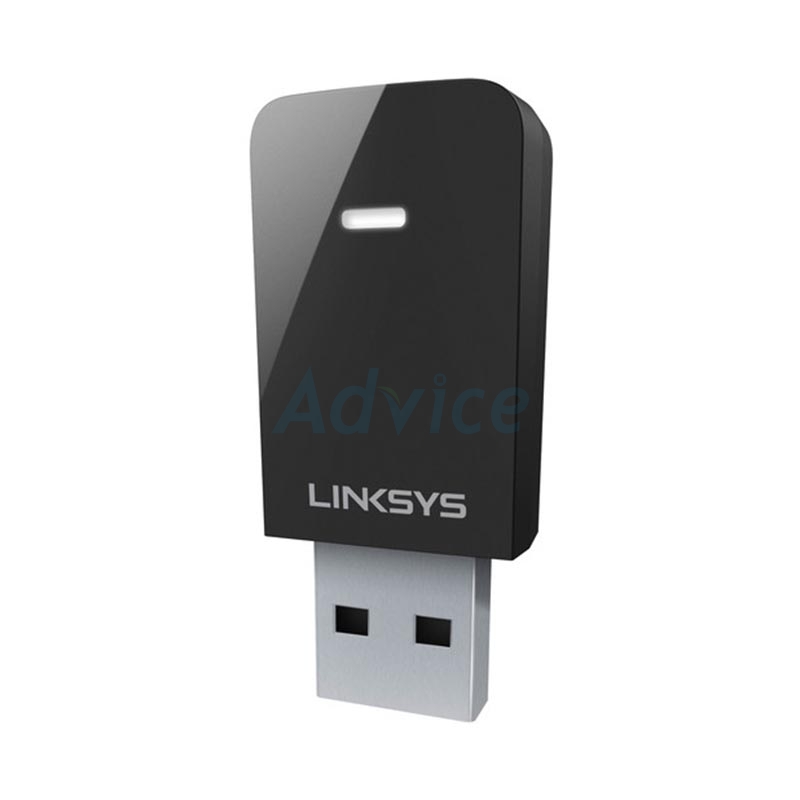 (นาทีทอง)Wireless USB Adapter LINKSYS (WUSB6100M) AC600 Dual Band