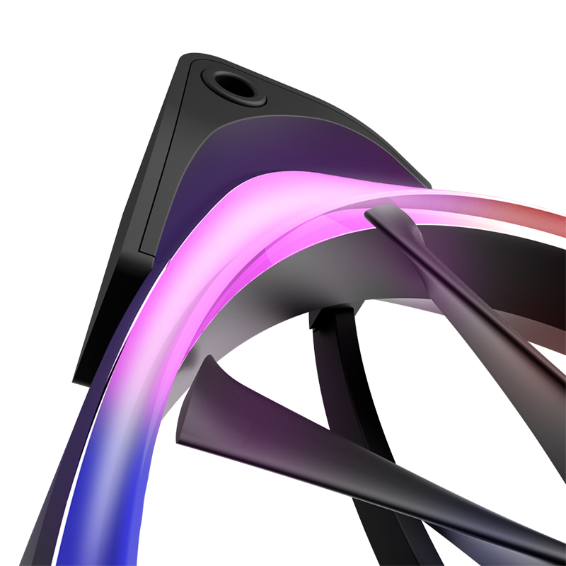 FAN CASE 12cm NZXT AER RGB2 TWIN STARTER WITH HUE (HF-2812C-D1)