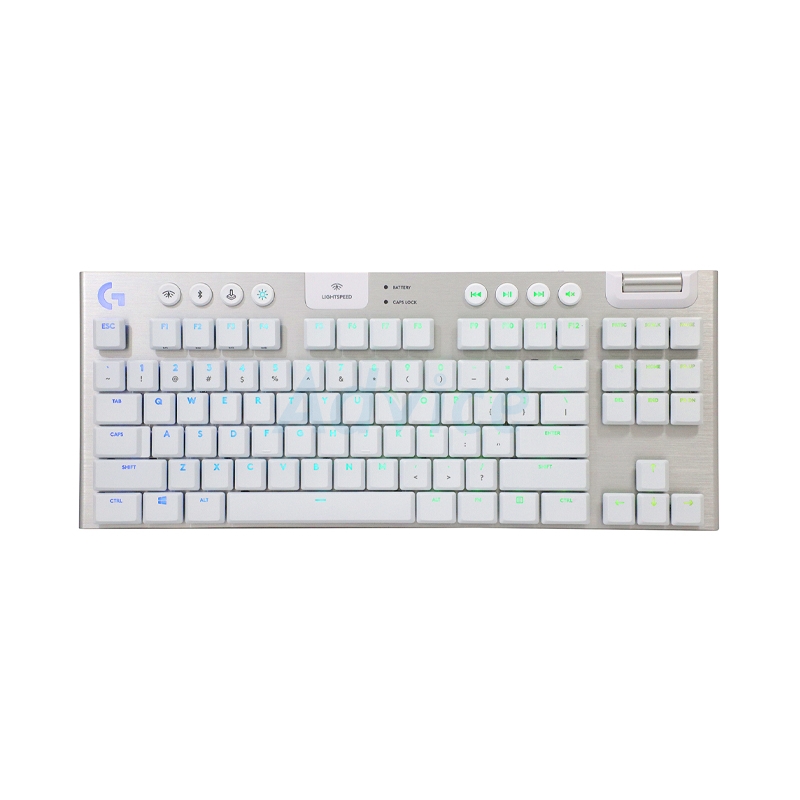K/B LOGITECH G915 TKL TACTILE LIGHTSPEED WIRELESS WHITE