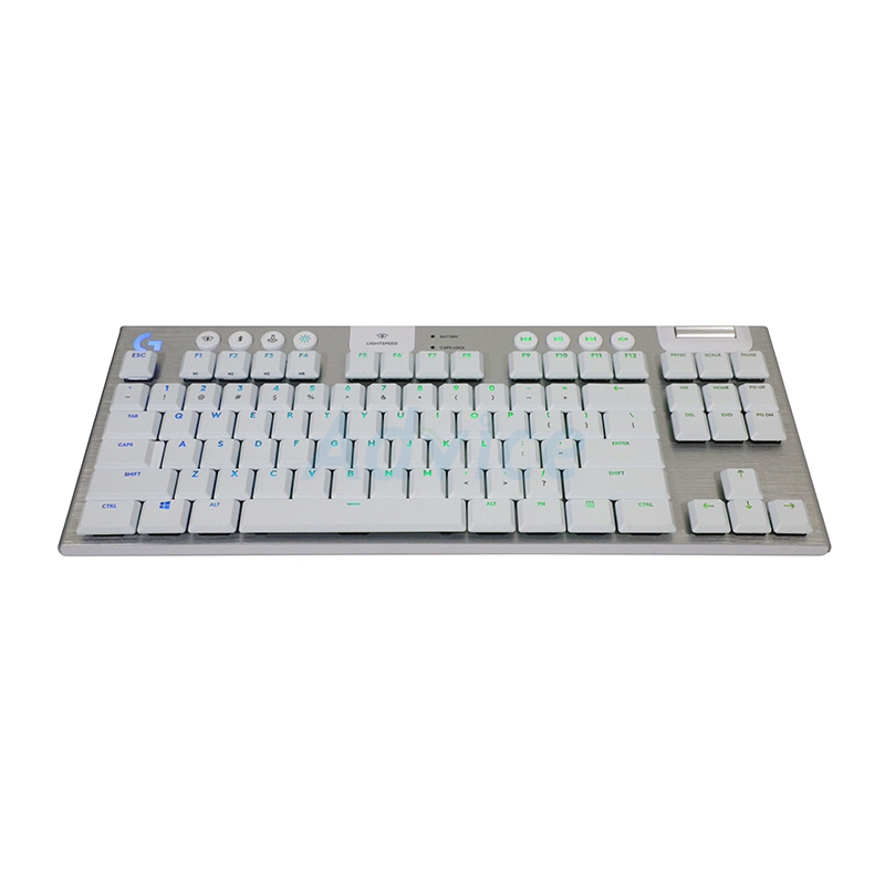 K/B LOGITECH G915 TKL TACTILE LIGHTSPEED WIRELESS WHITE