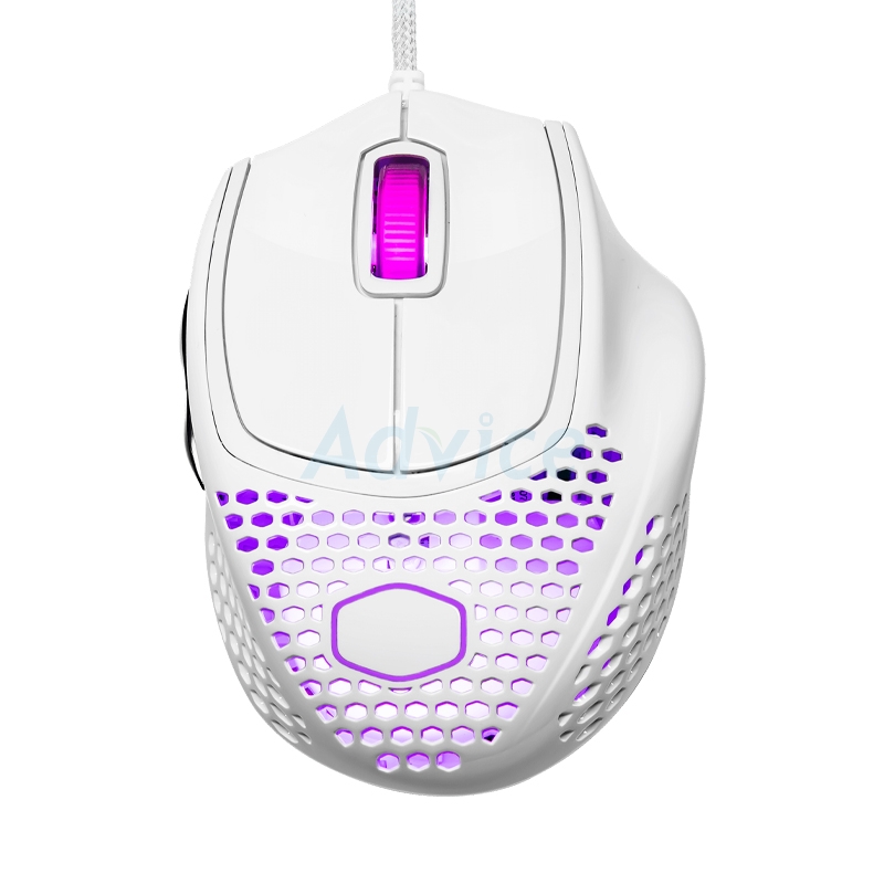OPT.COOLER MASTER MM720 WWOL2 RGB (WHITE GLOSSY)