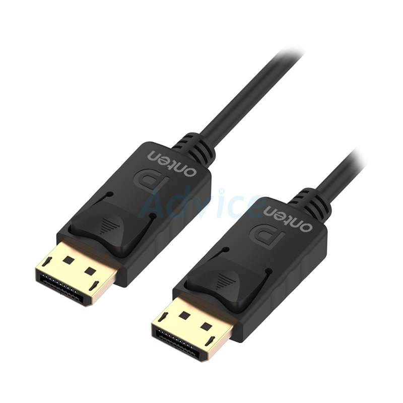 Cable DP TO DP (3M) สายสีดำ 'ONTEN' DP102 | Advice จ.จันทบุรี สาขา A001 ...