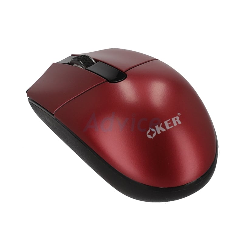 USB MOUSE OKER A-216 RED