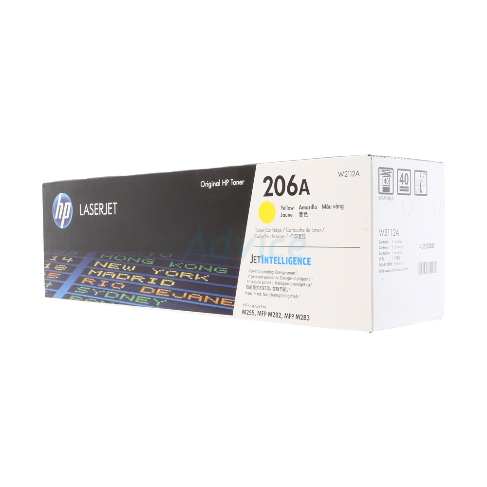 Toner Original HP 206A W2112A Y
