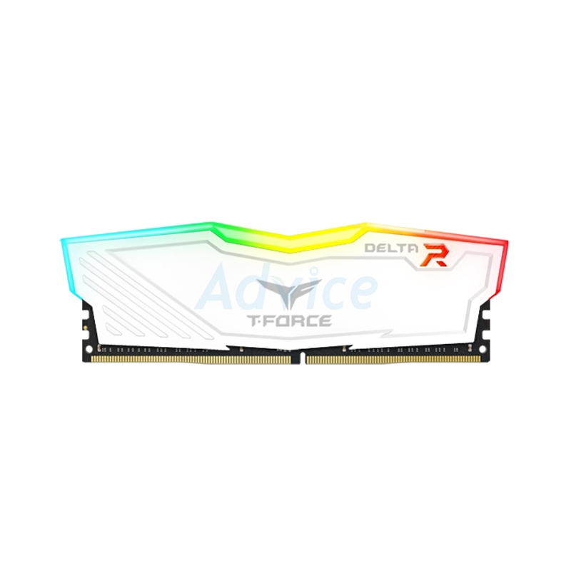 RAM DDR4(2666) 8GB TEAM Delta RGB White | Advice จ.ขอนแก่น สาขา U075 ...